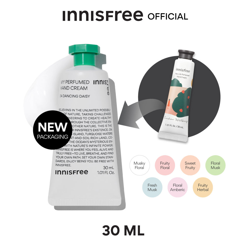 Innisfree My perfumed Hand cream 30 ml – innisfree Thailand